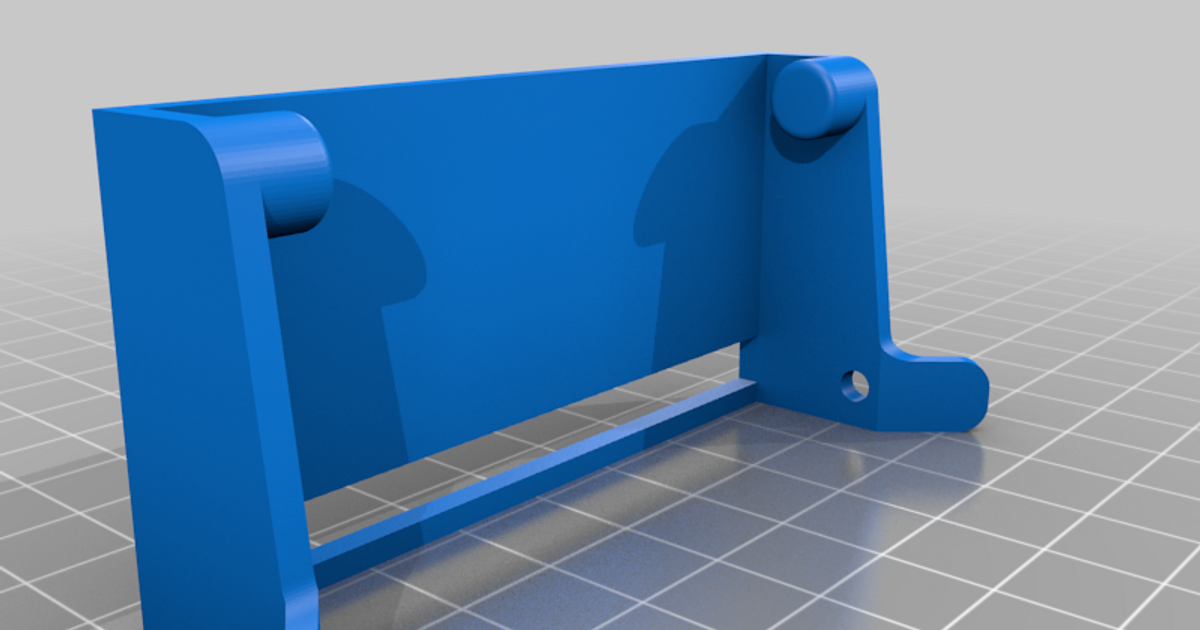Bruder Forklift back plate by steriku | Download free STL model ...