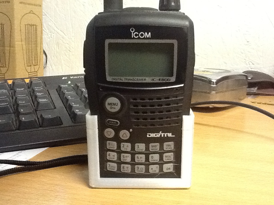 ICOM IC-E80D Handy wall mount by SGSDoom | Download free STL model ...