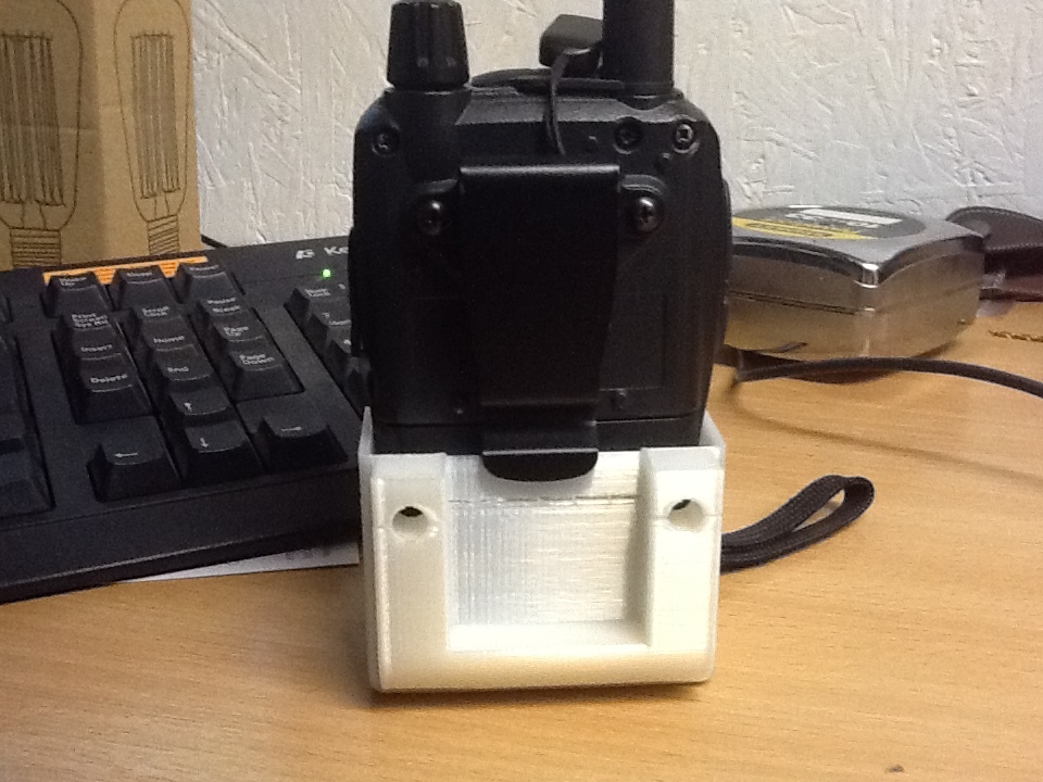 ICOM IC-E80D Handy wall mount by SGSDoom | Download free STL model ...
