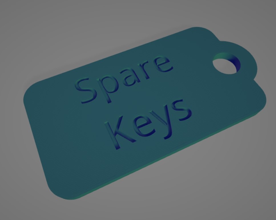 Key Tag Name Plates von Joe | Kostenloses STL-Modell herunterladen ...