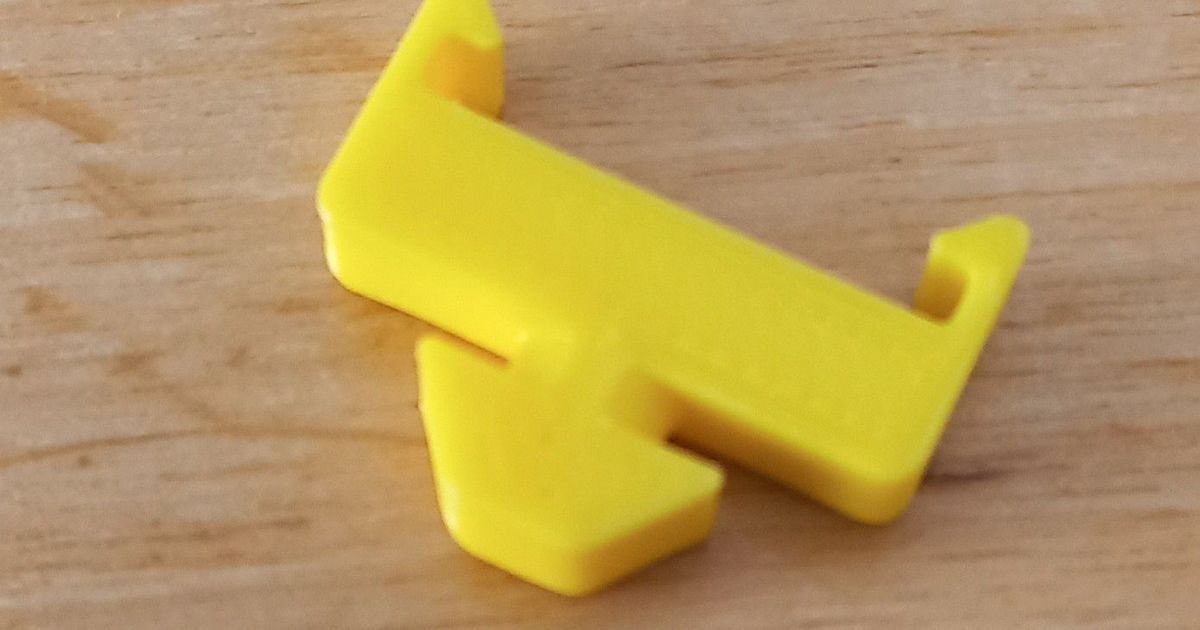 Cable clamp for Raspberry Pi Camera cable by binominem | Download free ...