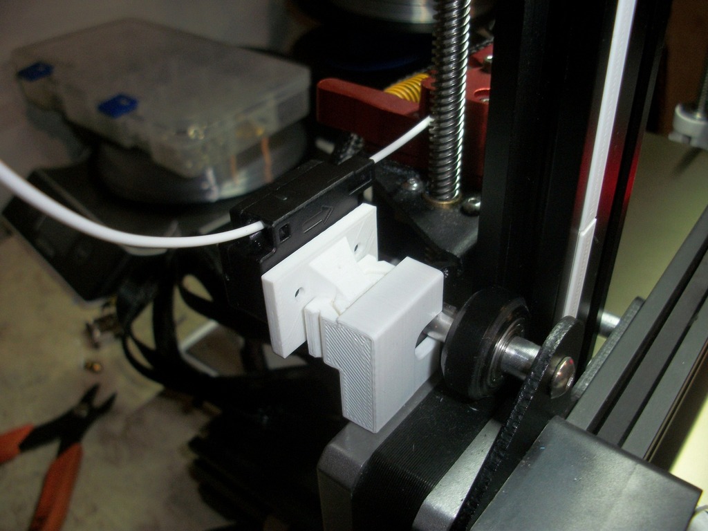 Filament Runout Sensor mount for Ender 3 by KevinsHope | Download free ...