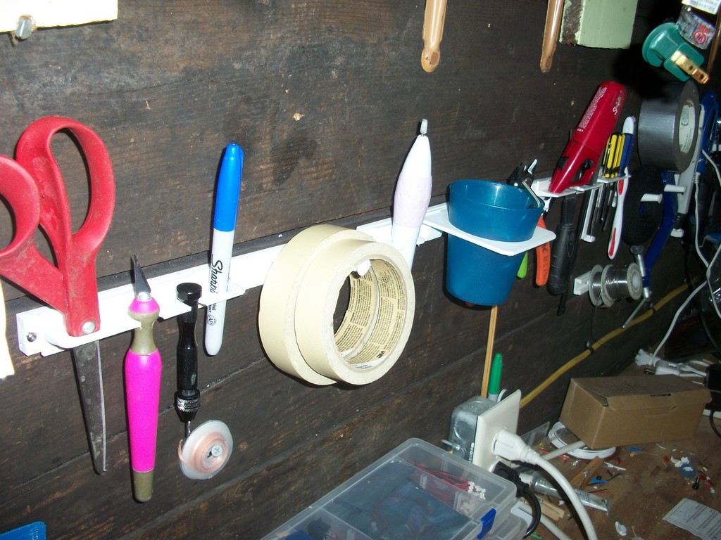 Customizable Tool Racks With Rail System by KevinsHope | Download free ...