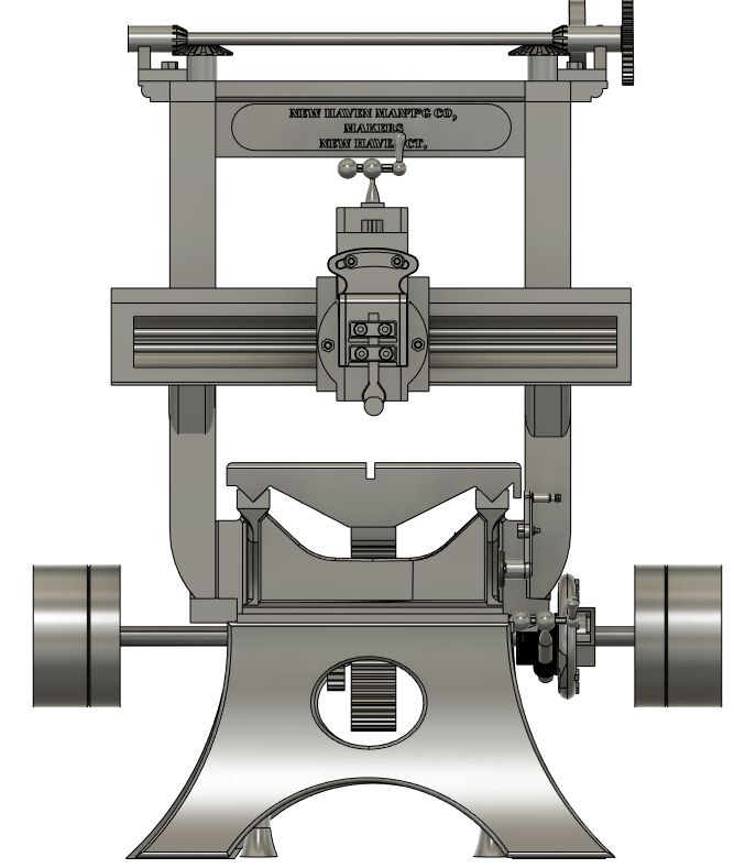 New Haven Metal Planer model by dansfoundry | Download free STL model ...