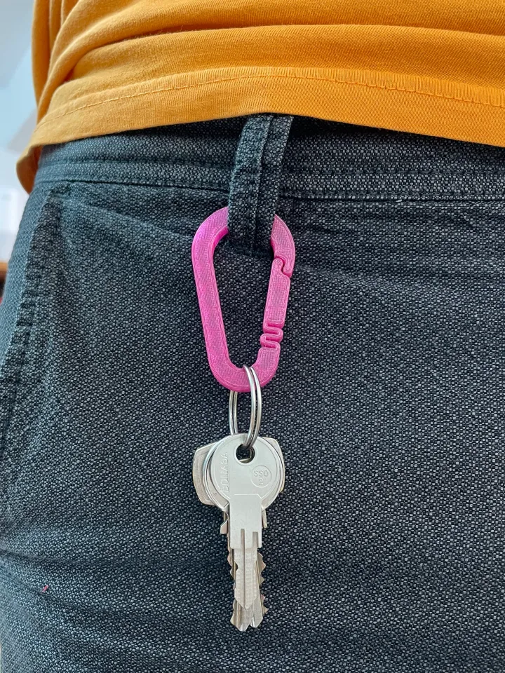 Carabiner by Filarte3D | Download free STL model | Printables.com