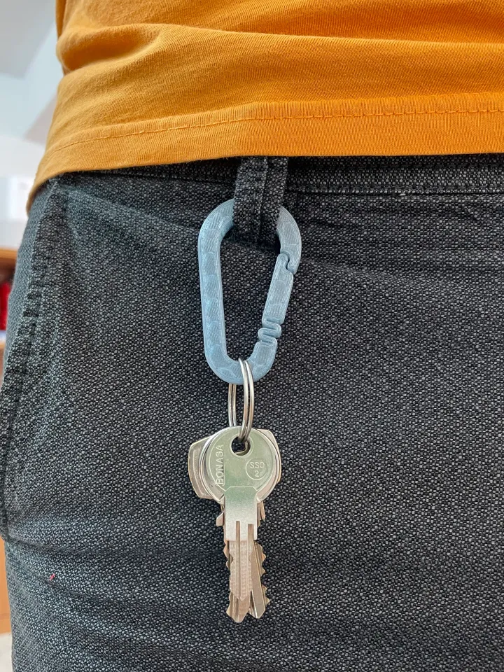 Carabiner by Filarte3D | Download free STL model | Printables.com