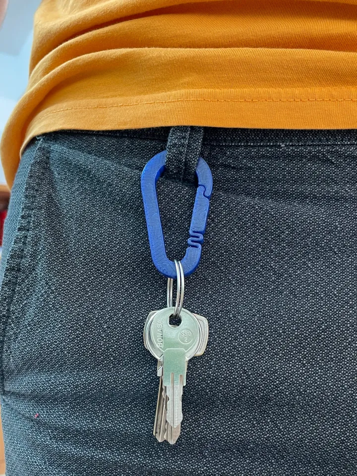 Carabiner by Filarte3D | Download free STL model | Printables.com