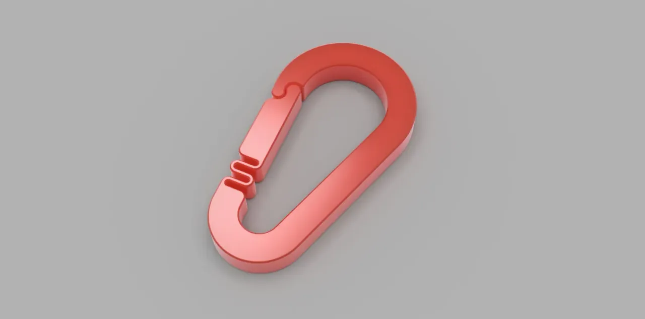 Carabiner by Filarte3D | Download free STL model | Printables.com