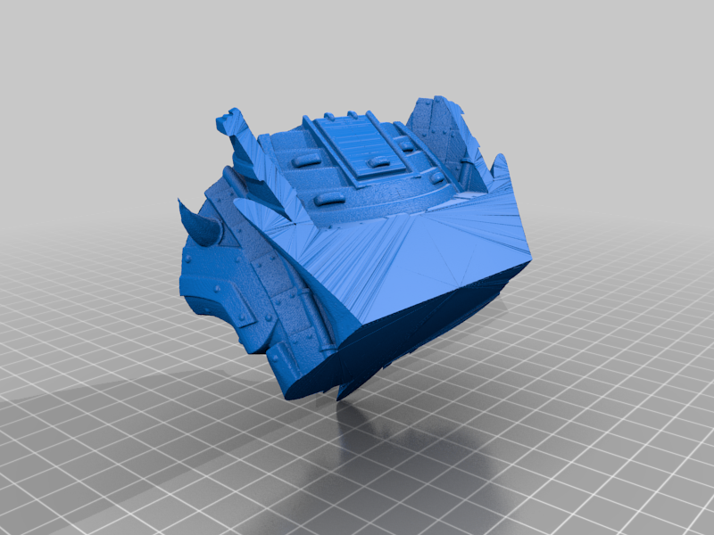 Demon Grinder modified and scaled (Infernal War Machine from Baldur's ...