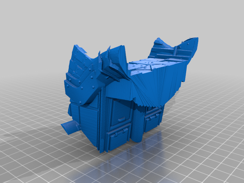 Demon Grinder modified and scaled (Infernal War Machine from Baldur's ...