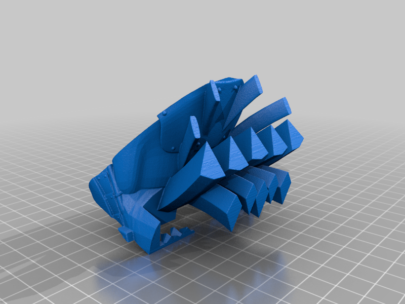 Demon Grinder modified and scaled (Infernal War Machine from Baldur's ...