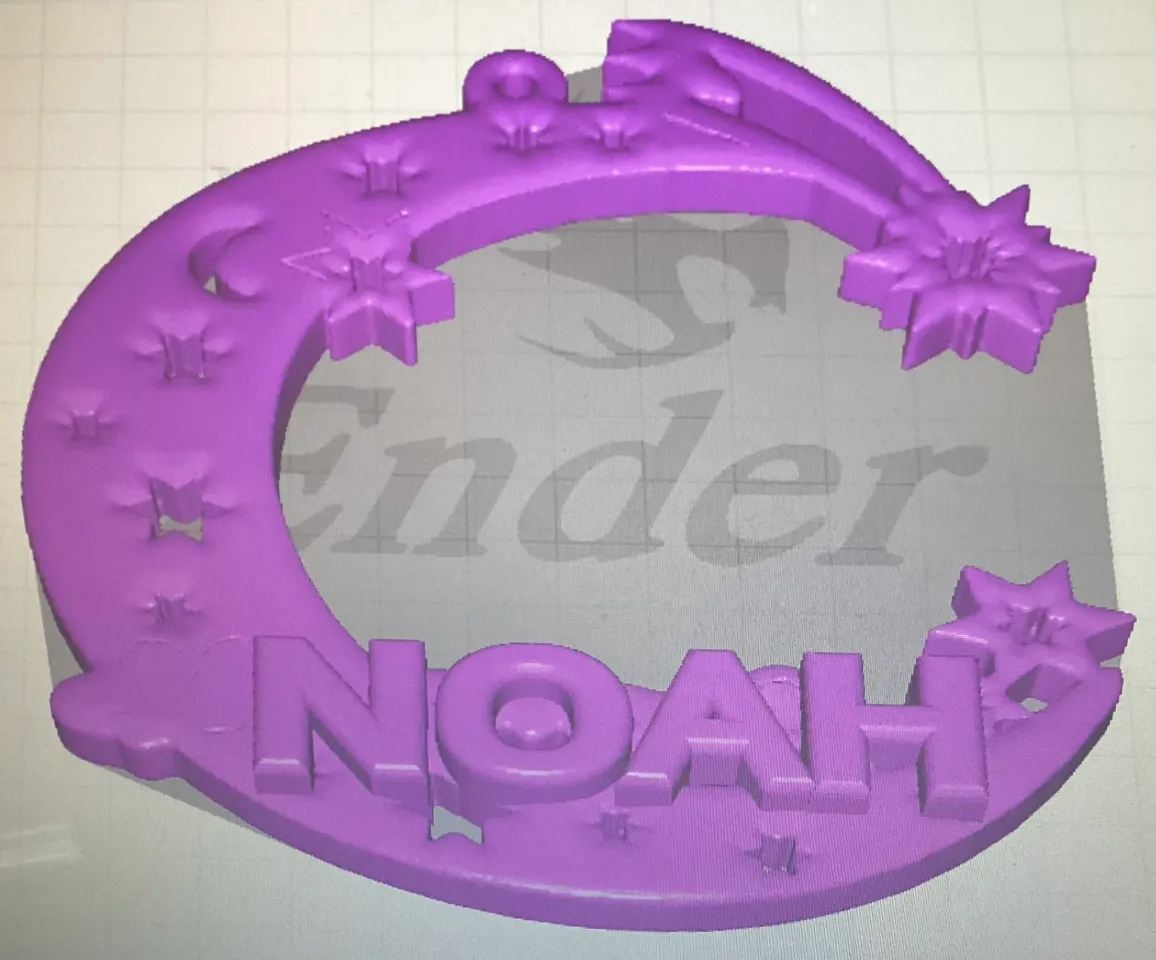 Customisable Children's Name Tag by Blaze3D | Download free STL model ...