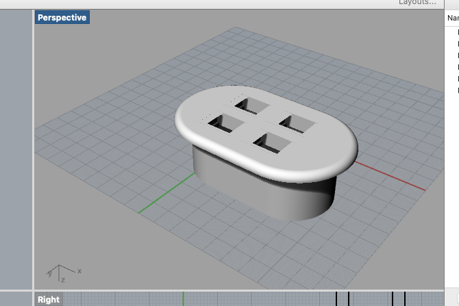 Low Voltage Table Keystone Insert by dl33t | Download free STL model ...