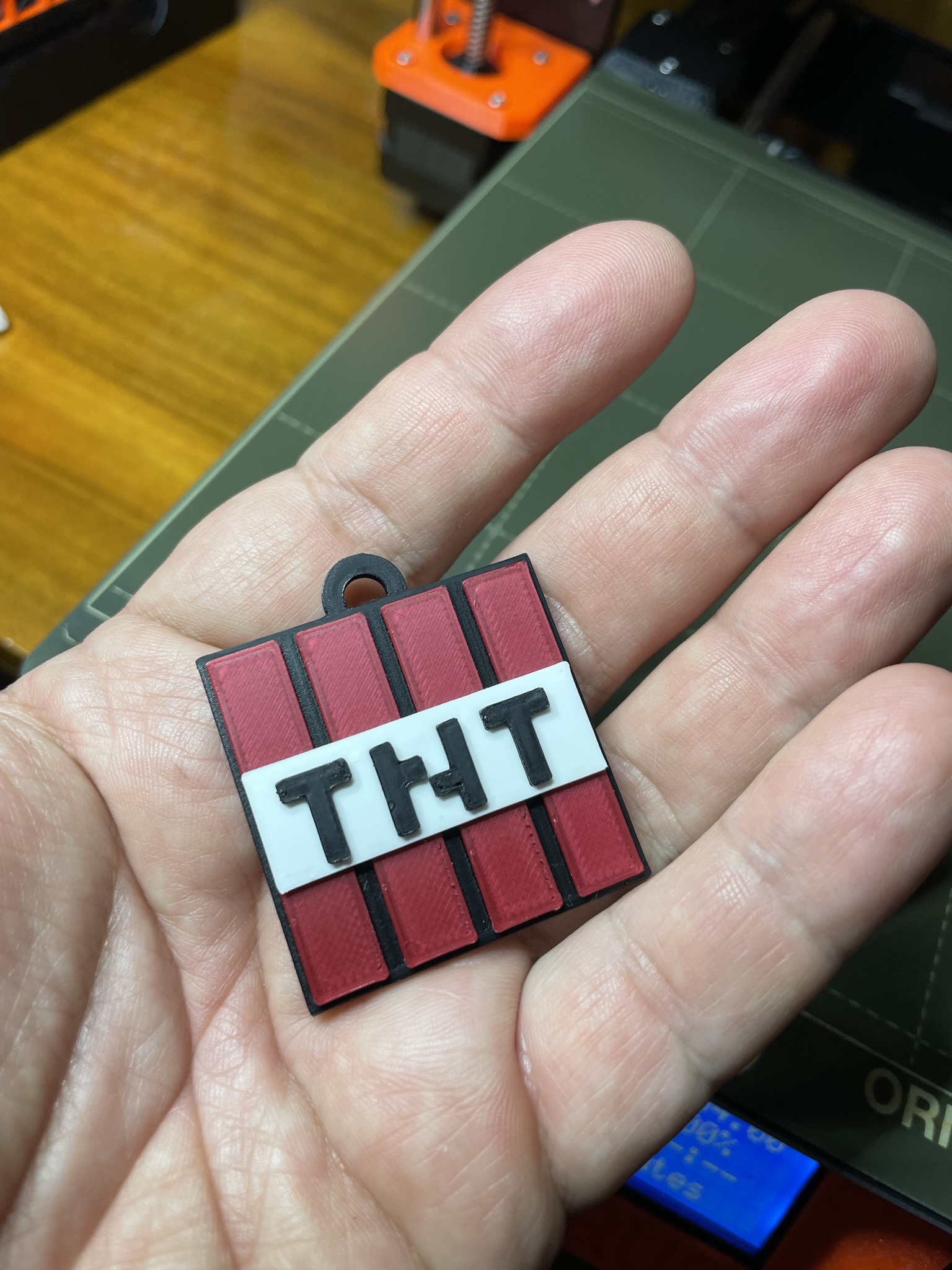 Minecraft TNT prívesok by jaruso | Download free STL model | Printables.com