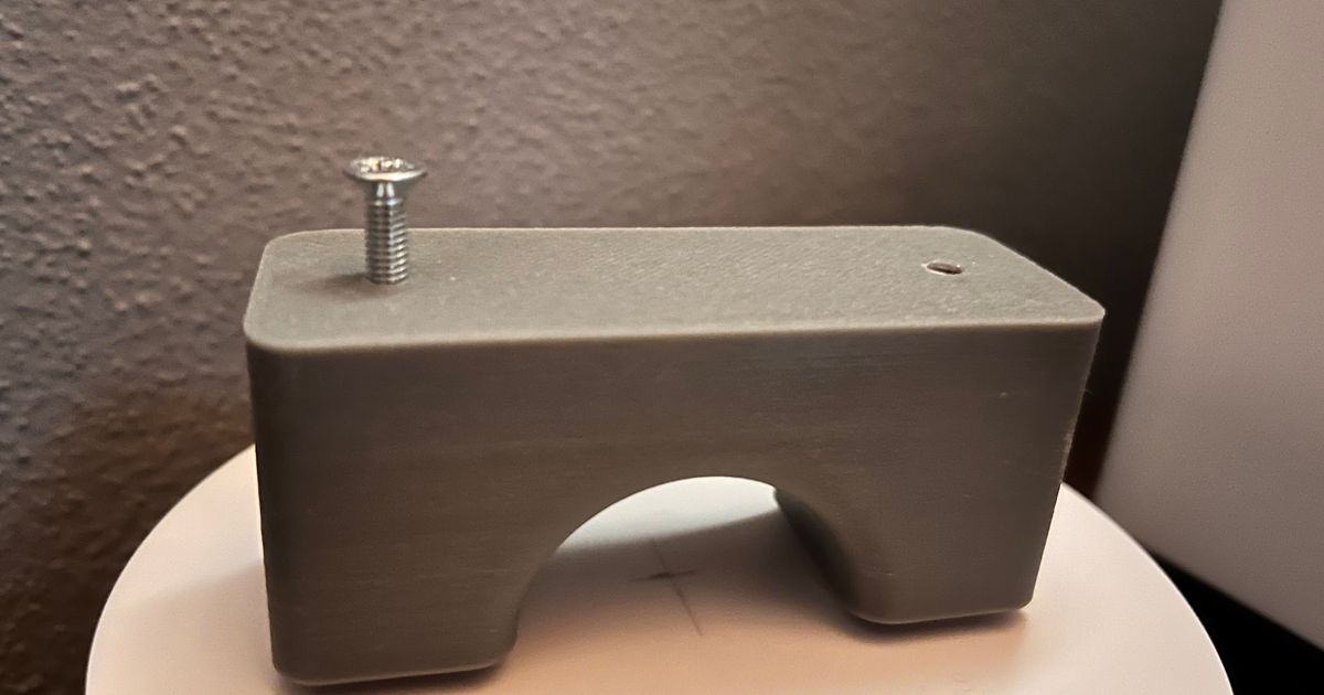 Box Foot with M4 Nut by diomedet | Download free STL model | Printables.com