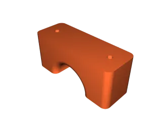 Box Foot with M4 Nut by diomedet | Download free STL model | Printables.com