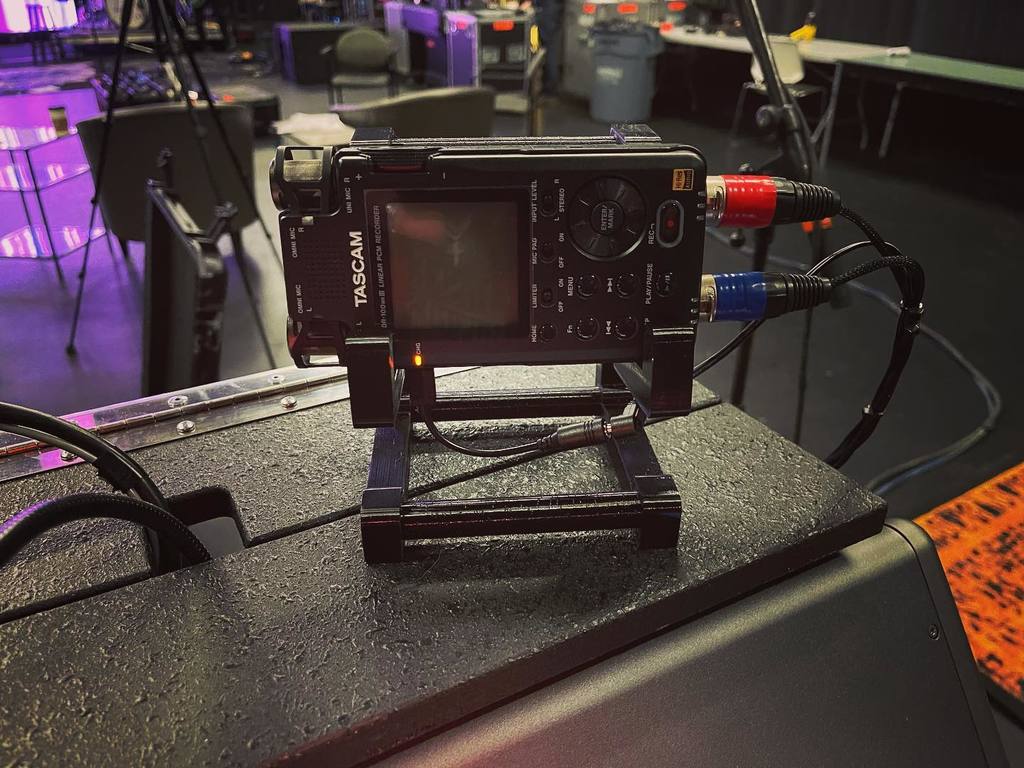 Tascam DR100 mkIII field recorder stand by bradnotbot | Download free ...