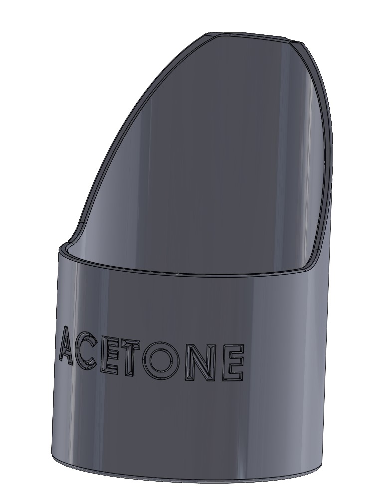 Acetone Bottle Holder by WildBill | Download free STL model ...