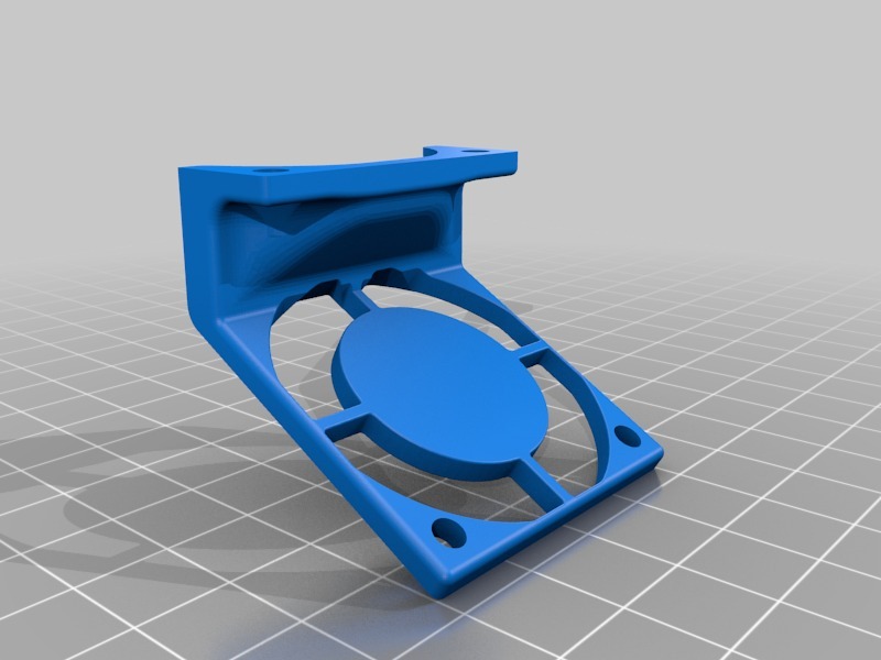 Fan Mount by rsilvers | Download free STL model | Printables.com