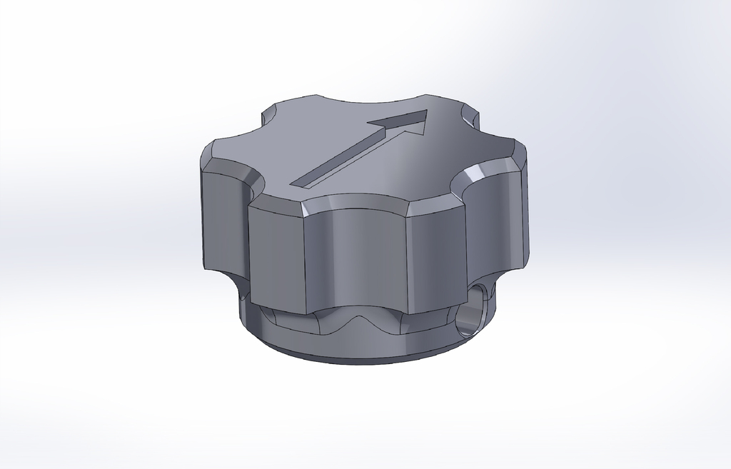 MakerGear M2 Enhanced Z-Axis Knob by rsilvers | Download free STL model ...