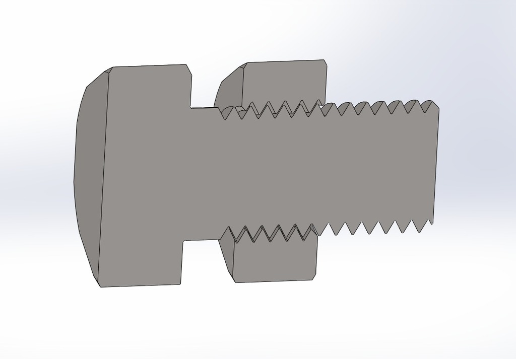 M16x30mm Nut and Bolt by rsilvers | Download free STL model ...
