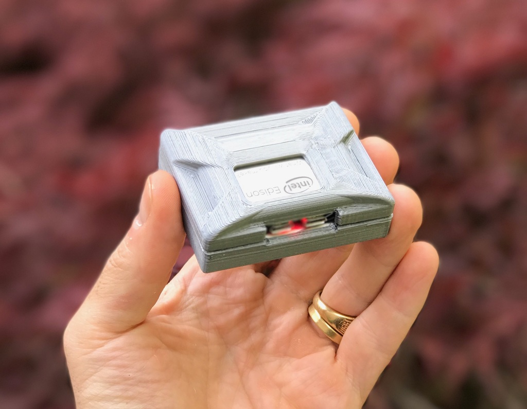 OpenAPS Edison/Explorer Enclosure by rsilvers | Download free STL model ...