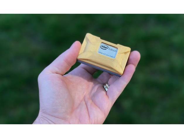 OpenAPS Edison/Explorer Enclosure by rsilvers | Download free STL model ...