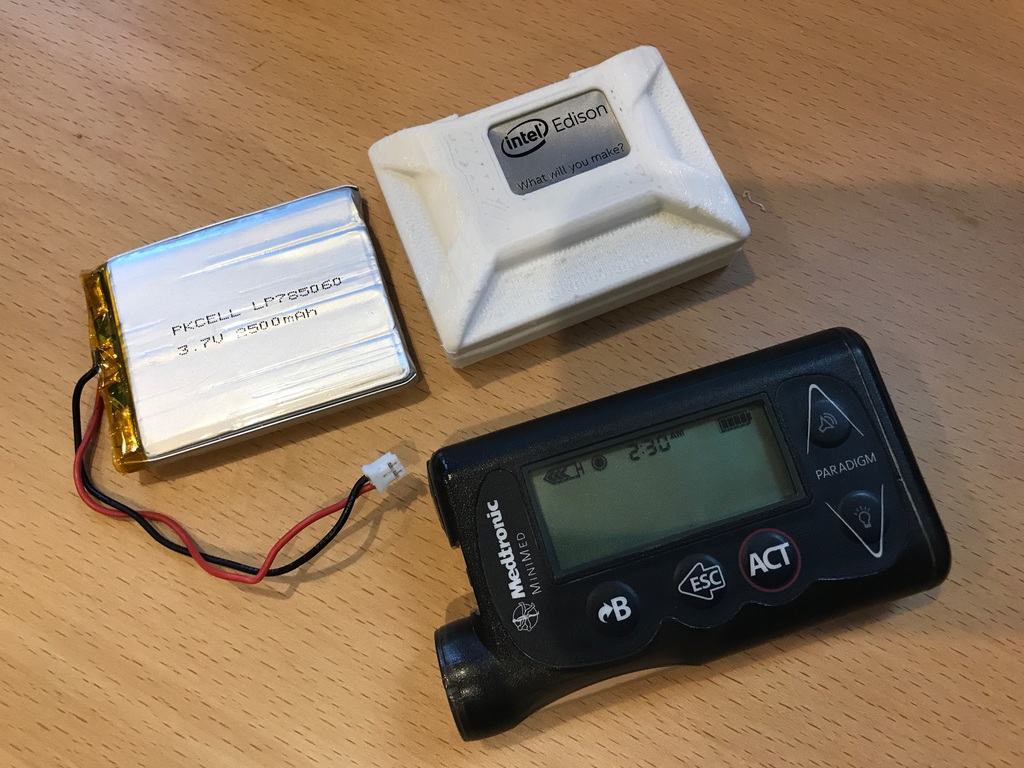 OpenAPS Edison/Explorer Enclosure by rsilvers | Download free STL model ...