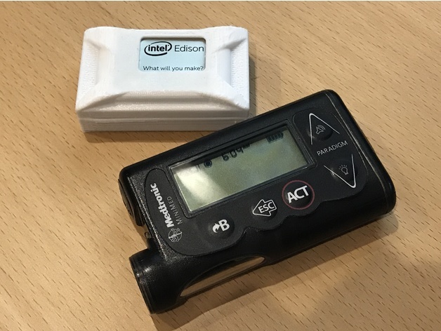 OpenAPS Edison/Explorer Enclosure by rsilvers | Download free STL model ...