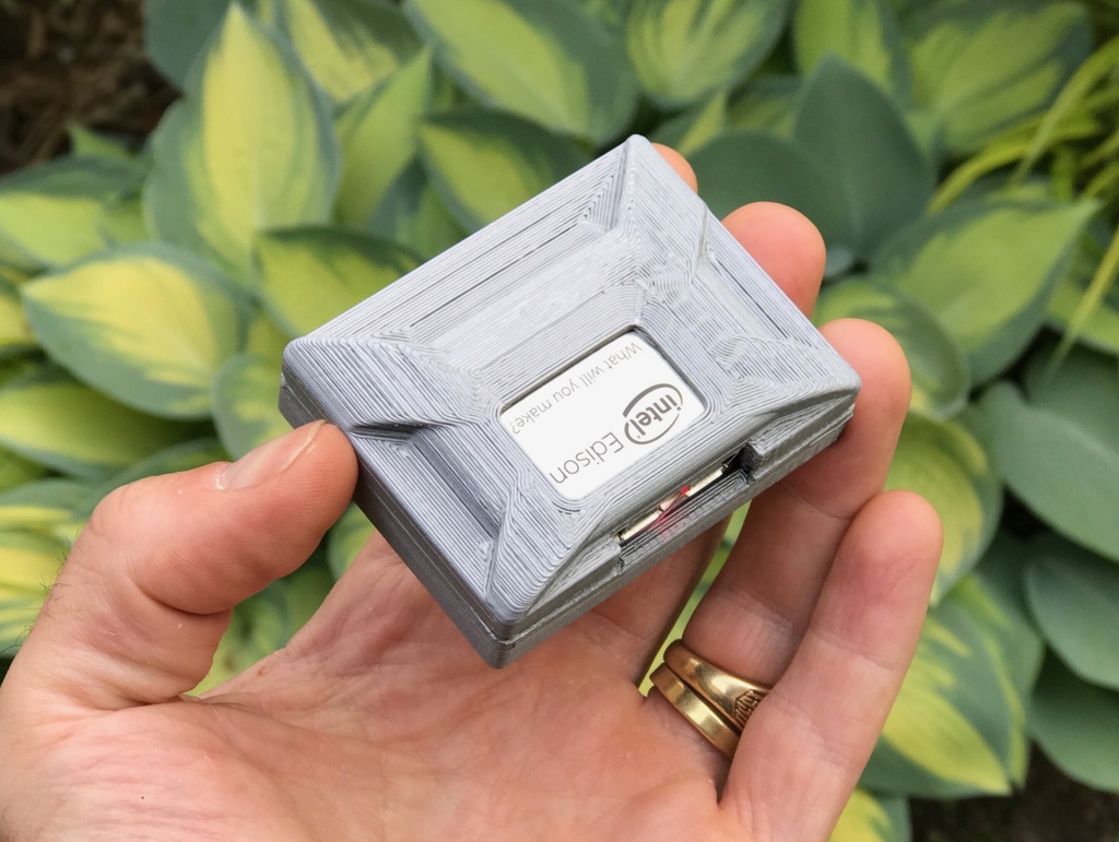 OpenAPS Edison/Explorer Enclosure by rsilvers | Download free STL model ...