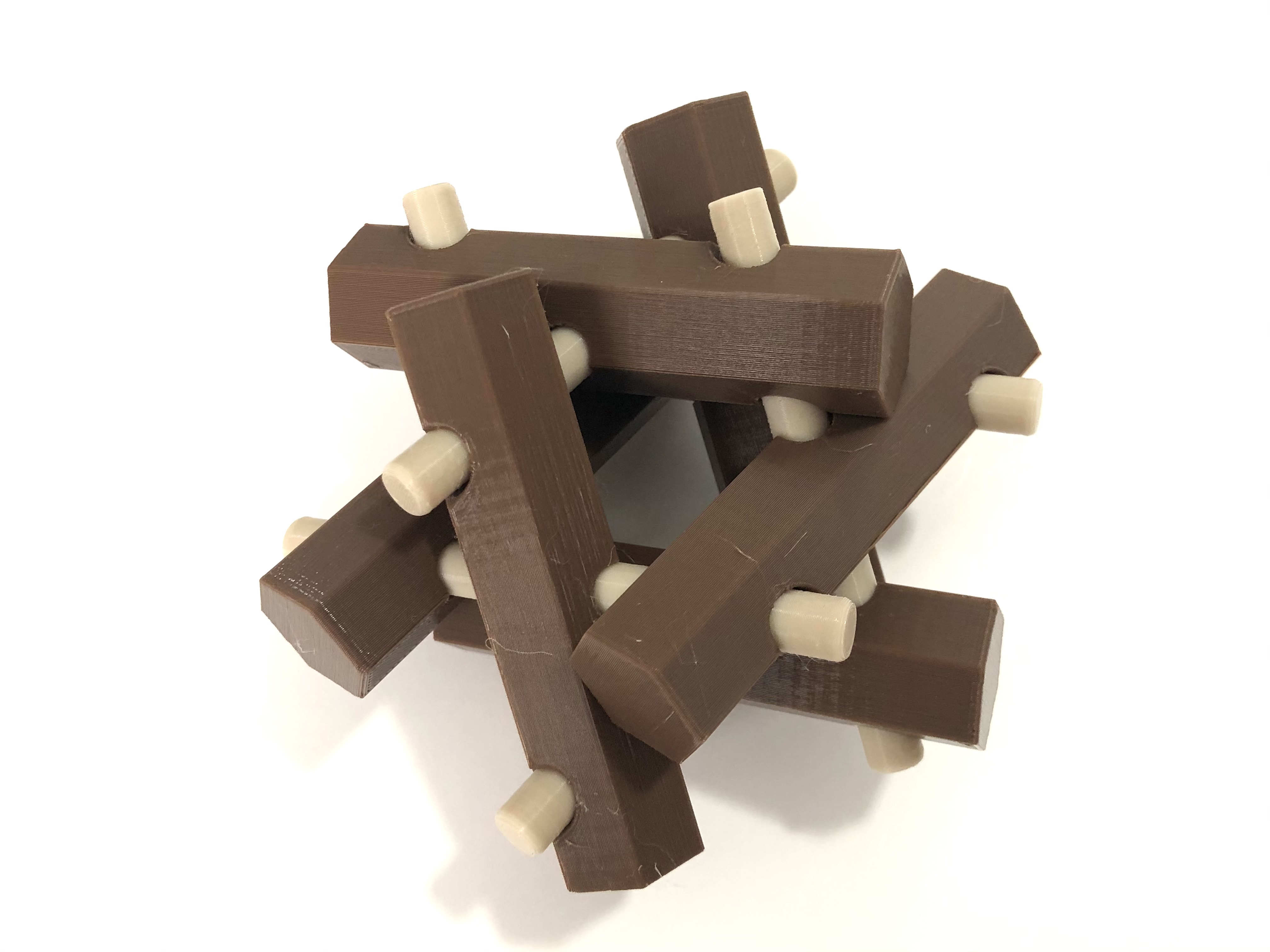 Cuckoo Nest - Interlocking puzzle by Stewart Coffin (STC #21) by ...
