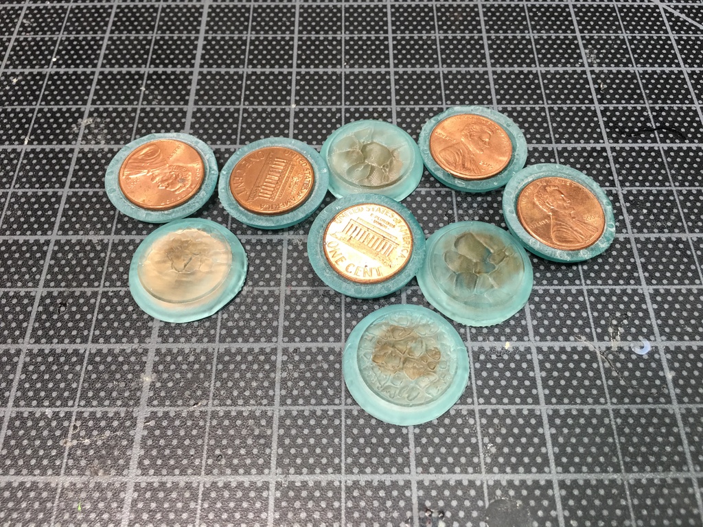 25mm Wood Plank, Recessed Miniature Bases by UpInAtoms | Download free ...