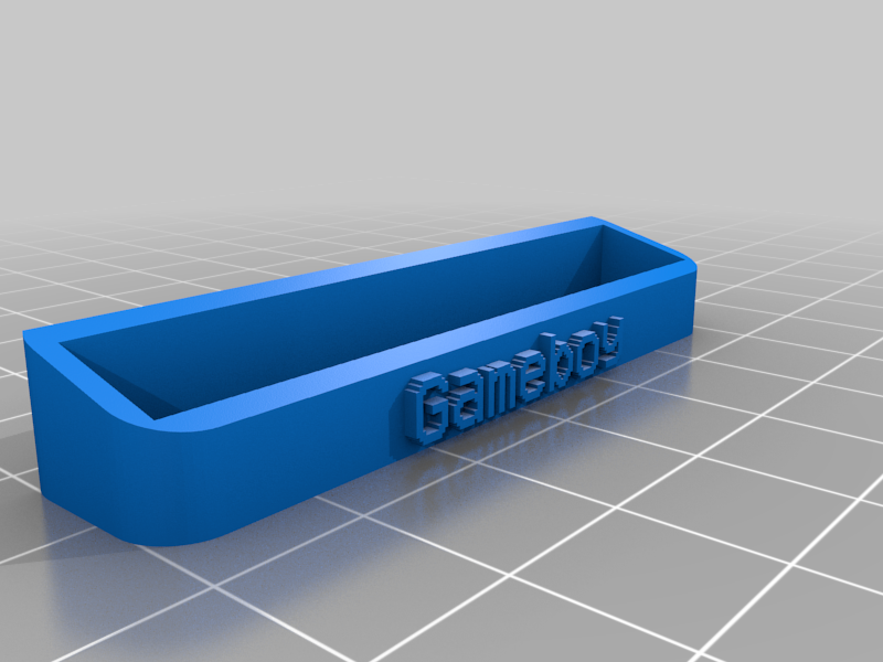 Gameboy Cart Display Stand by Luke | Download free STL model ...