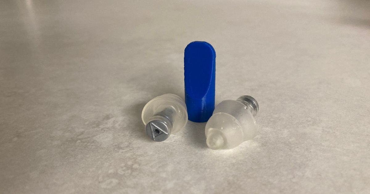 Ear plugs insert tool by WP_Master | Download free STL model ...