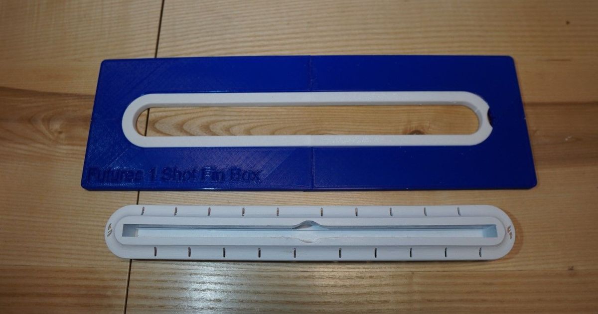 10.75" & 8" Futures Finbox Installation Jigs - Surfboard Building by ...