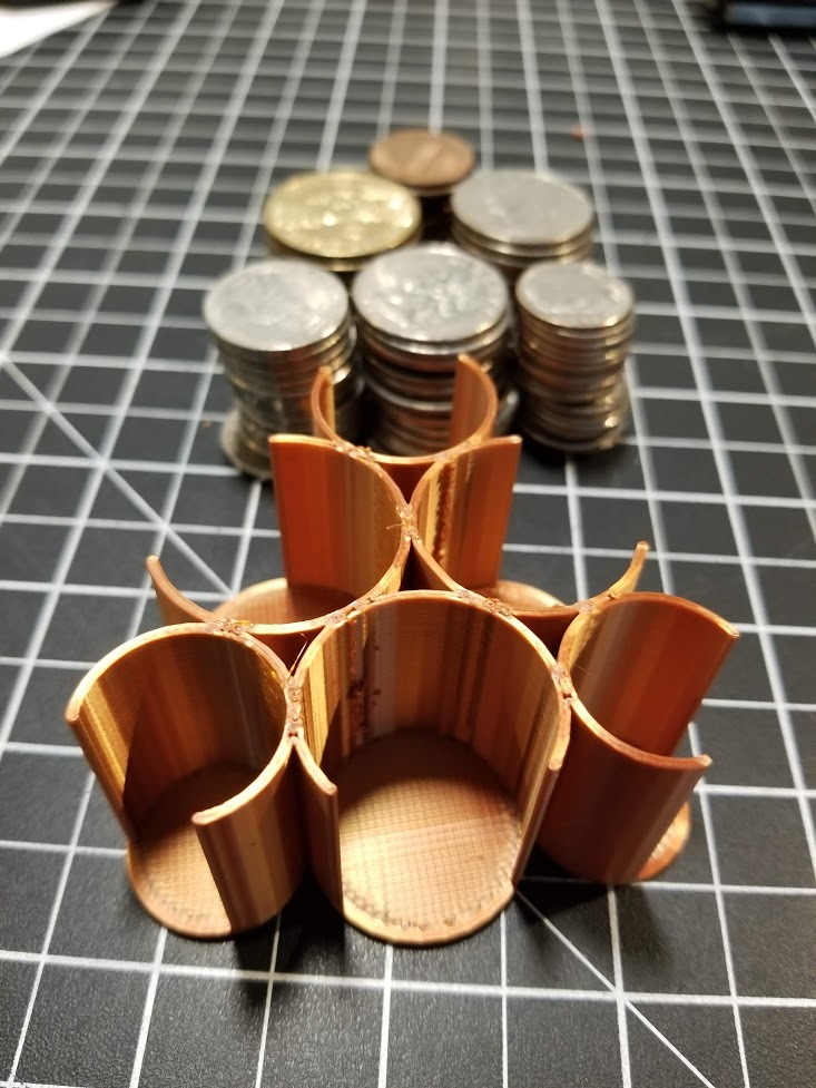 Parametric coin holder by Tree House | Download free STL model ...