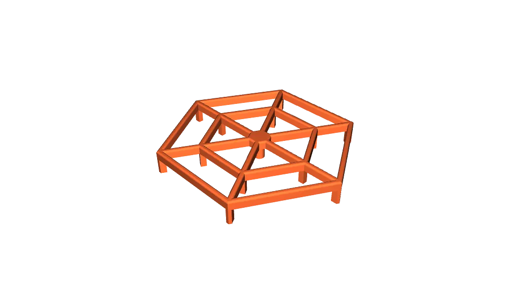 Deck Trivet by Outshined | Download free STL model | Printables.com