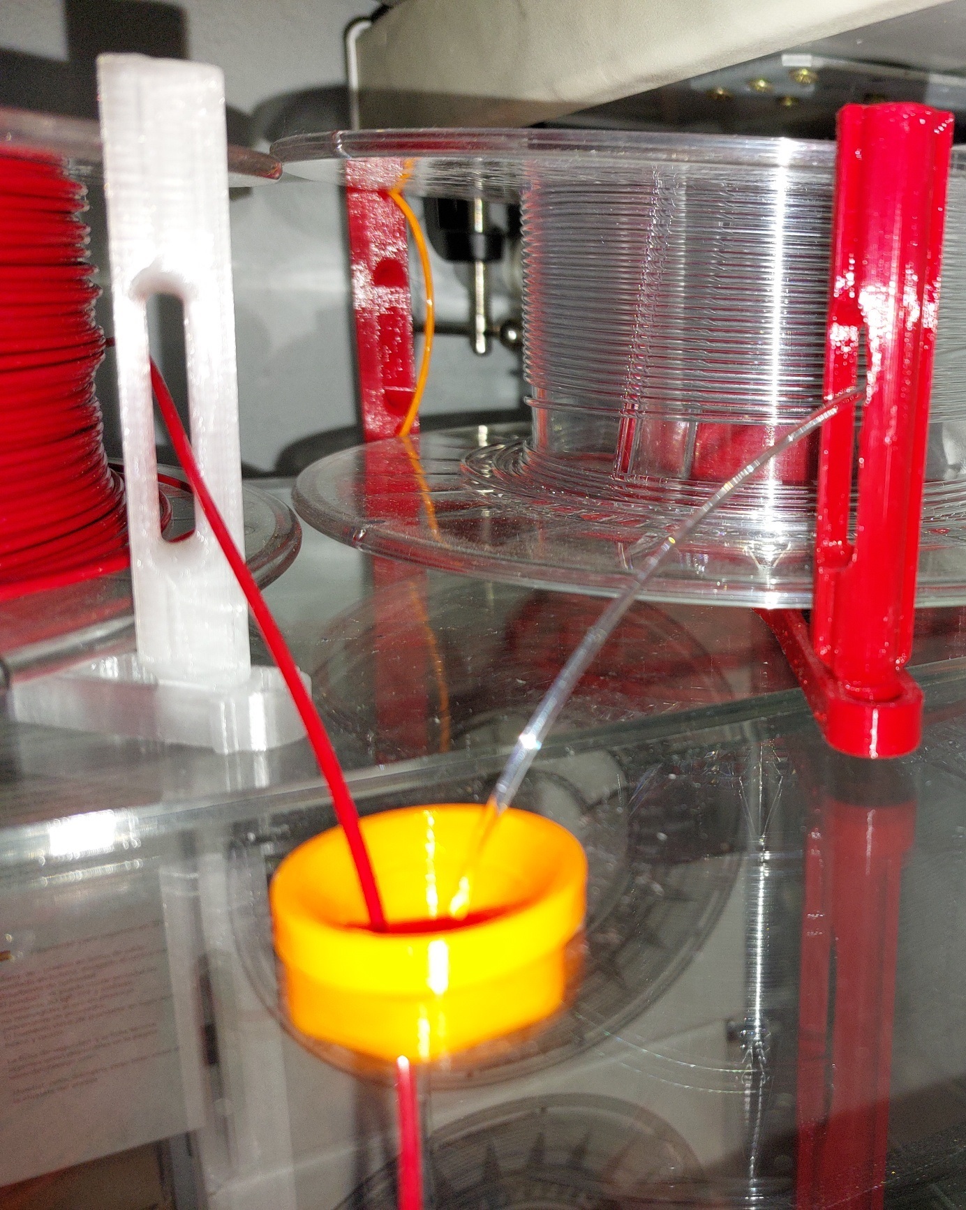 Horizontal spool holder (feeder) by livius | Download free STL model ...