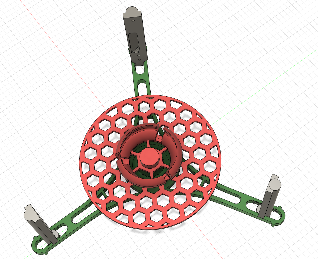 Horizontal spool holder (feeder) by livius | Download free STL model ...