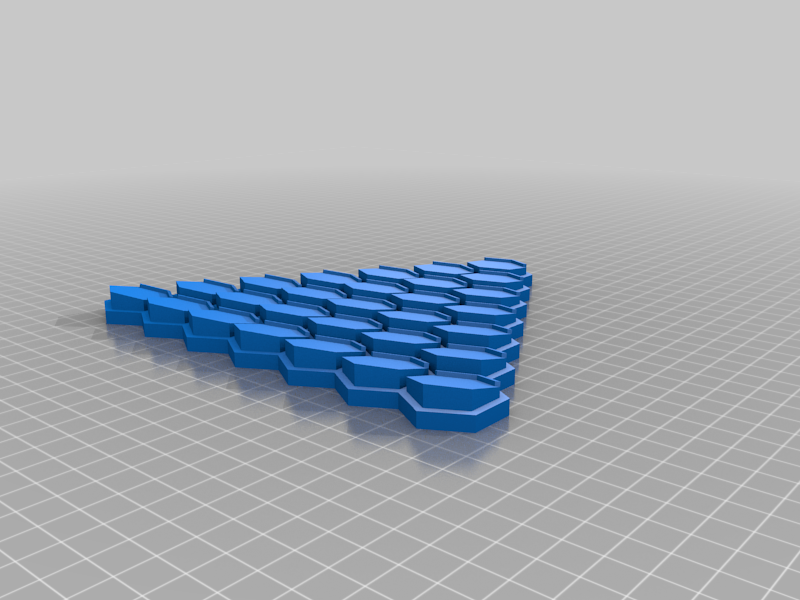 331 Mirror Array (Approximately 22.5" focal point) divided to fit Ender ...