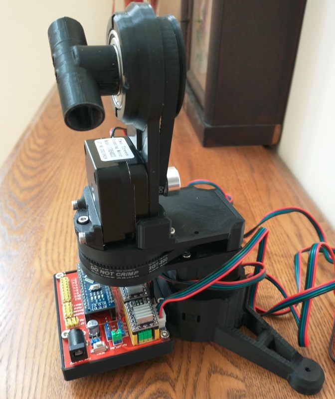 Laser Pointer Robot Cnc Shield V4 Mount By Shmoee Download Free Stl Model