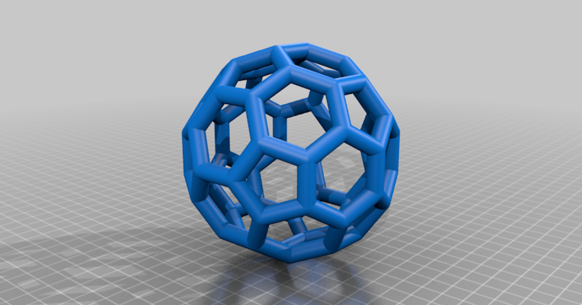truncated icosahedron and more by Shmoee | Download free STL model ...