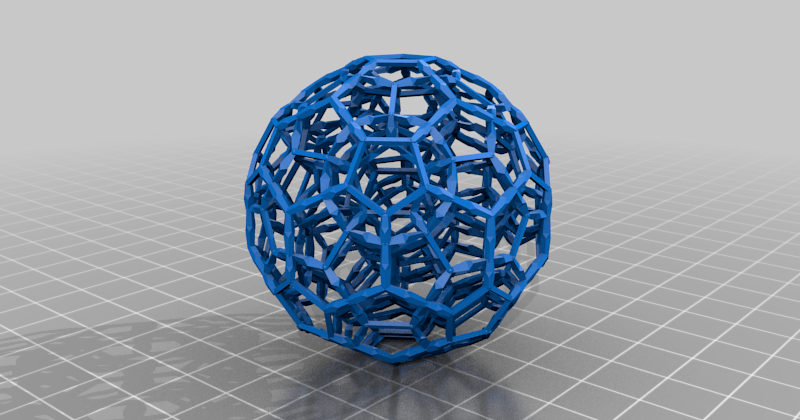 3D projection of 120-cell by Shmoee | Download free STL model ...