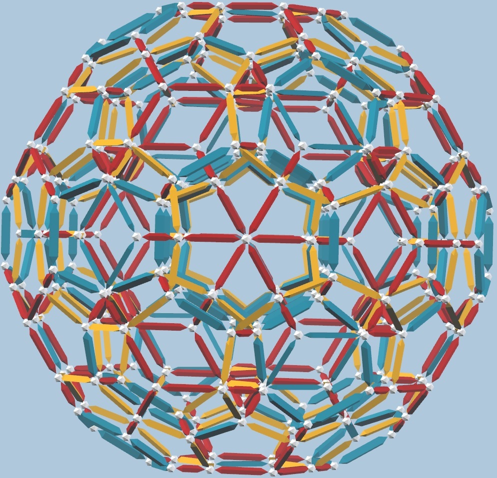 3D projection of 120-cell by Shmoee | Download free STL model ...