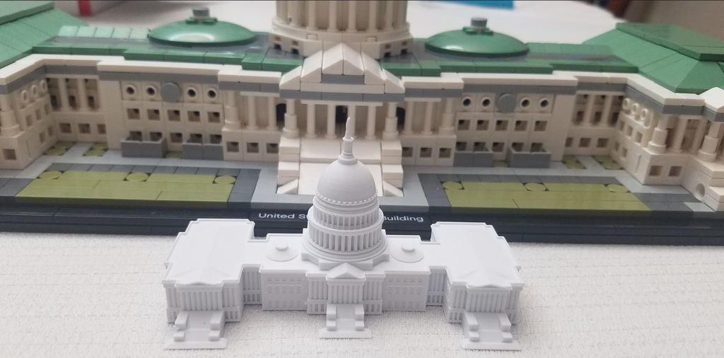 US Capitol Building by Shmoee | Download free STL model | Printables.com