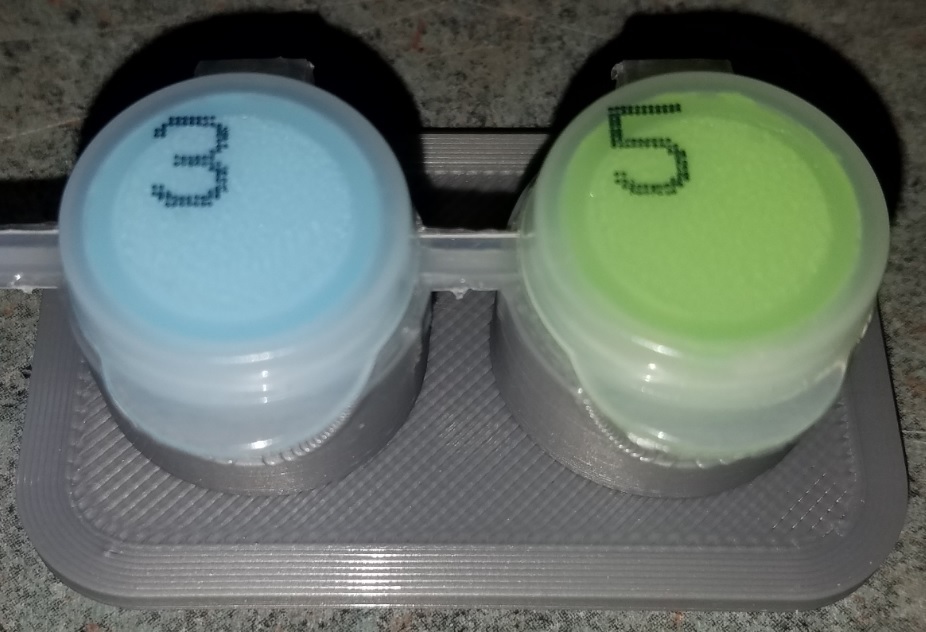 smaller paint by number two paint container pot holder by Shmoee ...