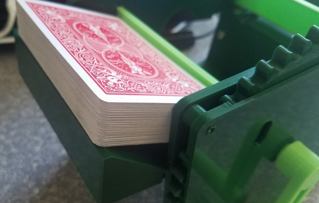 Kartenmischer Kartenfach card shuffler wide remix for standard width ...