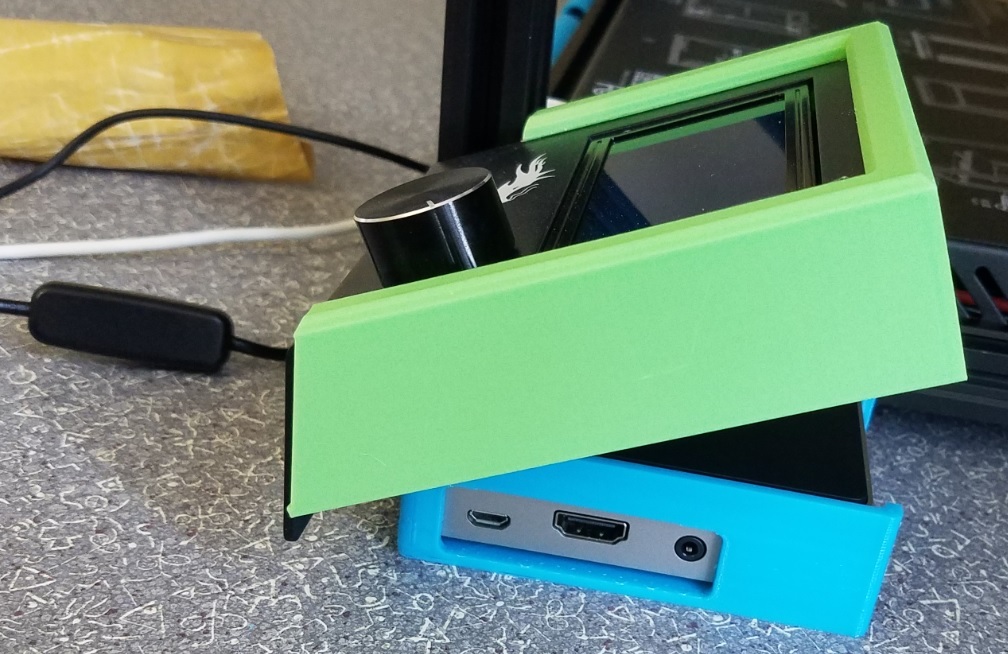 Flirc Raspberry Pi 3B+ caddy attaches to Ender 5 rail using T Nuts by ...