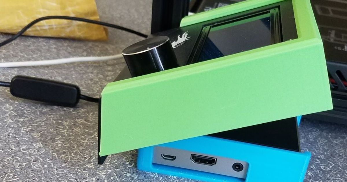 Flirc Raspberry Pi 3B+ caddy attaches to Ender 5 rail using T Nuts by ...