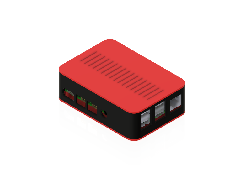 modular raspberry pi 4b case by 3D-maker | Download free STL model ...